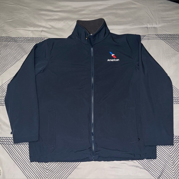 Aramark | Jackets & Coats | Navy Blue Mens Jacket | Poshmark